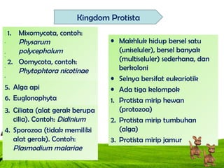 klasifikasi makhluk hidup, bab 2 kelas vii | PPT