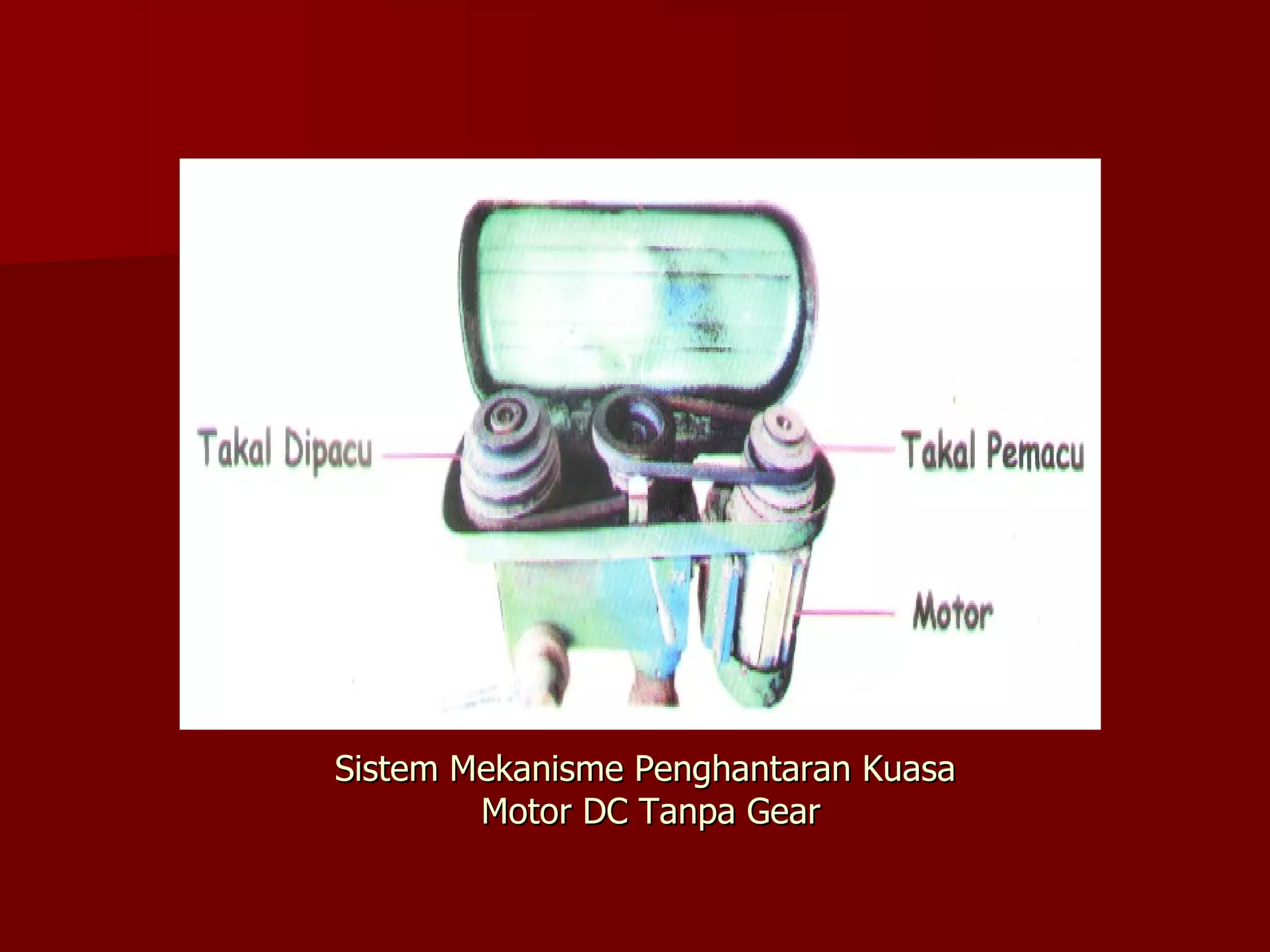 KHB TING 3 - Bab 2.2 Motor Dc | PPT