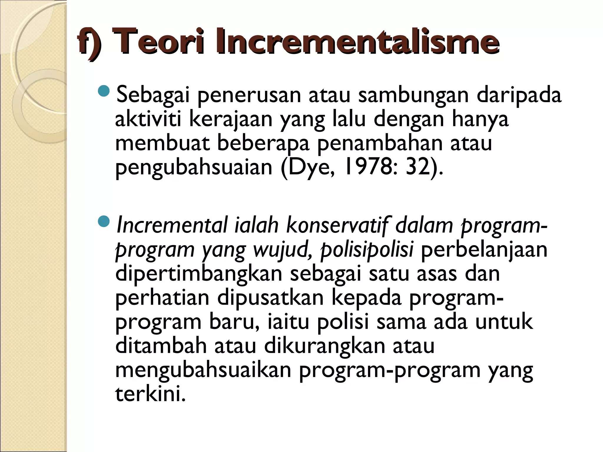 Teori-teori Dasar Awam | PPT