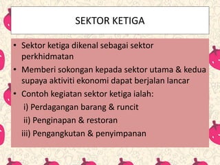 Bab2 ekonomi malaysia | PPTX