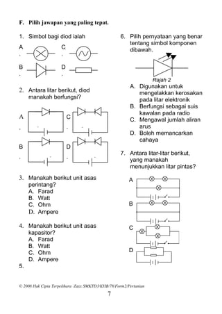 KHF2 - Bab 2 Elektronik | PDF