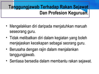 Bab 2 kod etika dan akauntabiliti guru | PPT