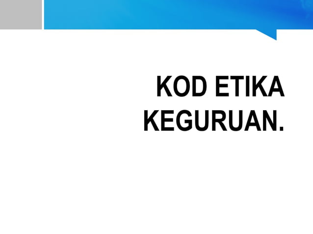 Bab 2 kod etika dan akauntabiliti guru | PPT