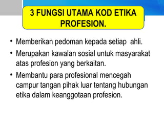 Bab 2 kod etika dan akauntabiliti guru | PPT