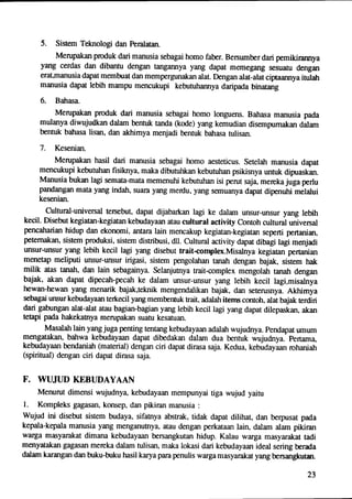Bab2 manusia dan-kebudayaan | PDF