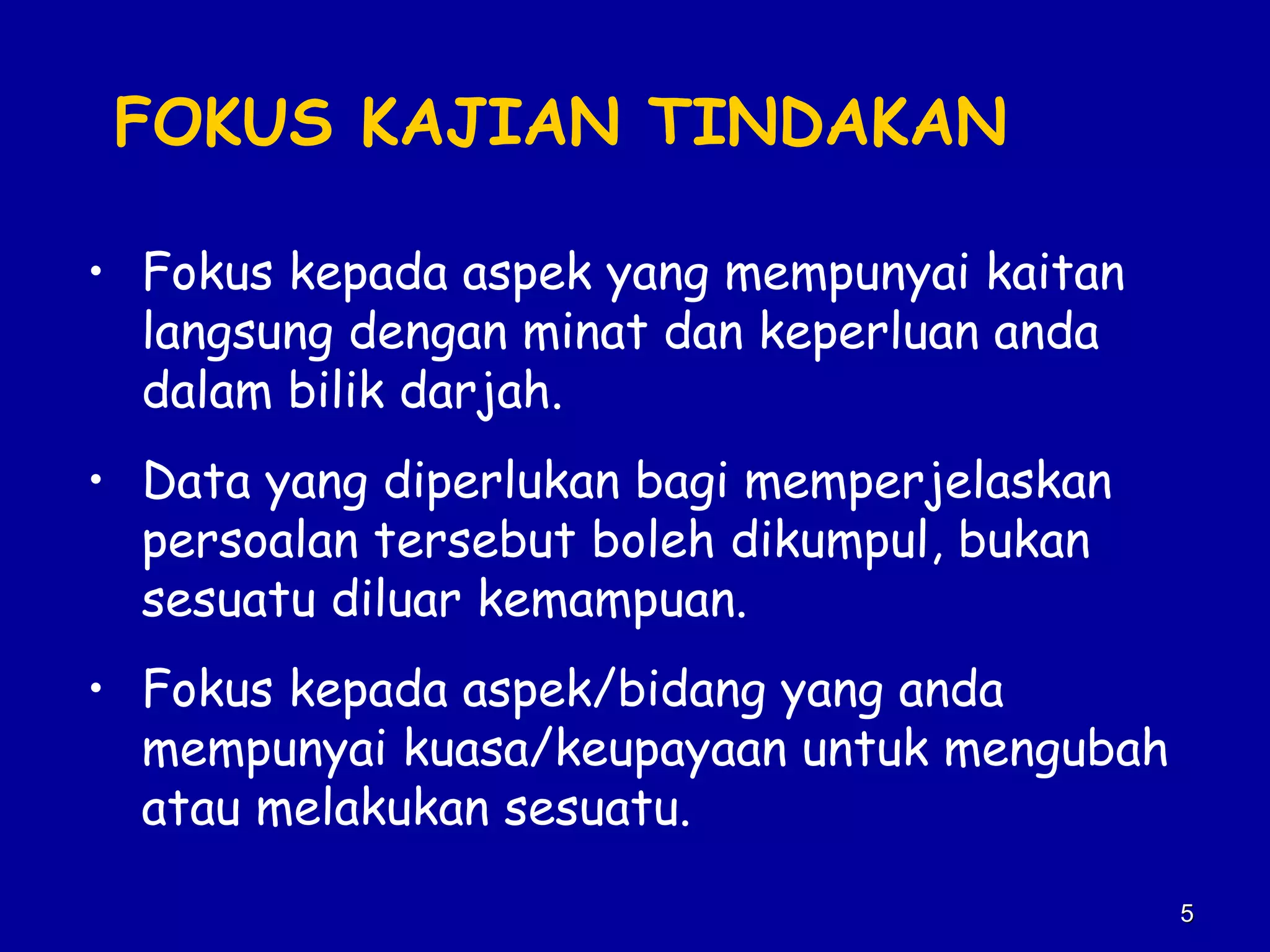 Mengenal Pasti Fokus Kajian | PPT