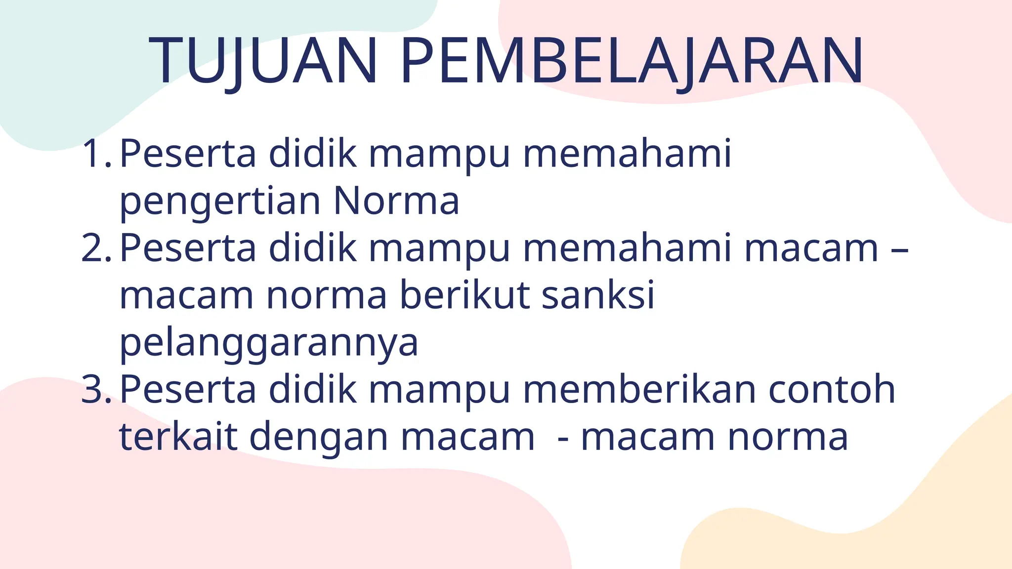 MATERI BAHAN AJAR PENDIDIKAN PANCASILA DENGAN TEMA NORMA ATAU ATURAN ...