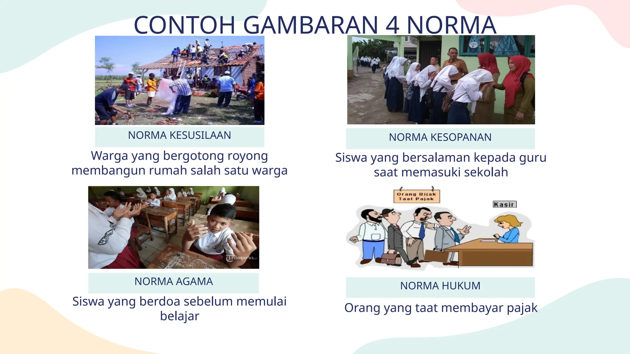 MATERI BAHAN AJAR PENDIDIKAN PANCASILA DENGAN TEMA NORMA ATAU ATURAN ...