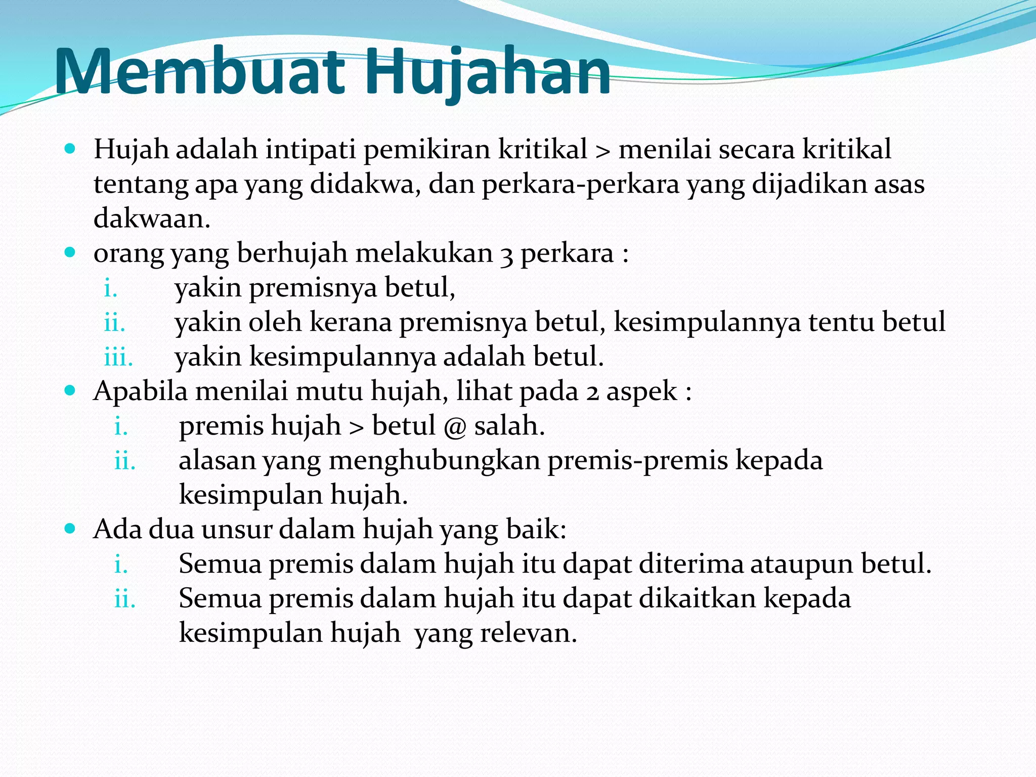 Bab 2 pemikiran kritis, penyelesaian masalah, dan pemikiran saintifik ...