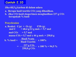 Bab2 pers.kimia & rumus kimia | PPT