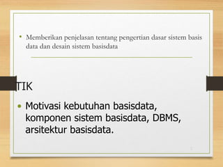 SISTEM BASIS DATA | PPT