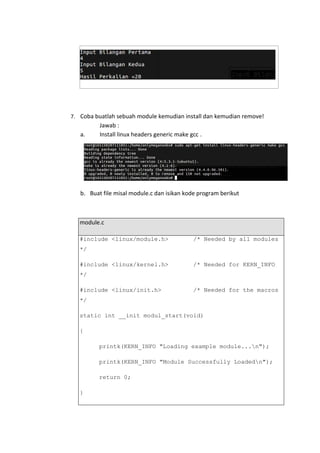 Sistem_Operasi_FILKOMUB_2016_Bab 2_tugas | PDF