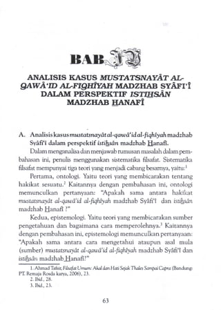 Istihsan dalam madhhab Hanafi | PDF