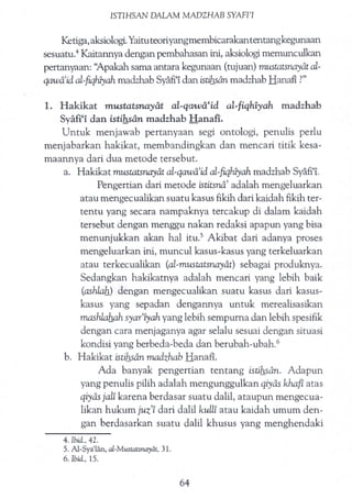 Istihsan dalam madhhab Hanafi | PDF