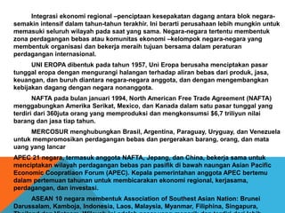 masuk ke dalam pasar global | PPTX