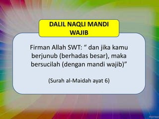 Bab 22 mandi wajib penyuci diri | PPTX