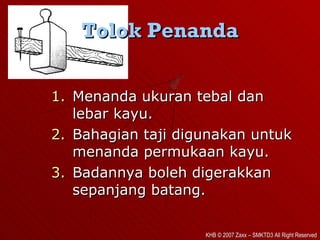 KHB TING 1 - Bab 2 (3) Alatan Tangan Dan MEsin | PPT