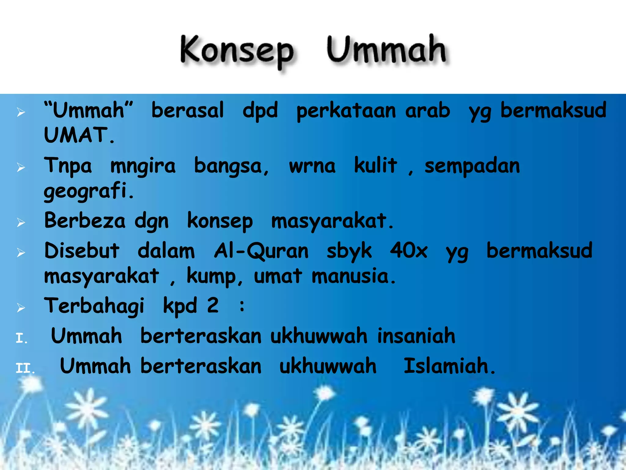 SEJARAH ISLAM BAB 2 STPM | PPTX