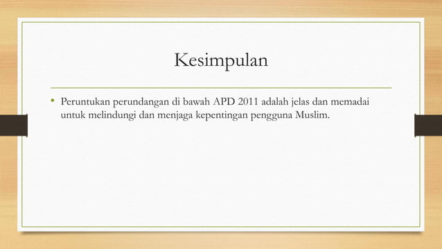Akta Perihal Dagangan (APD 2011) undang- undang kawalan halal | PDF
