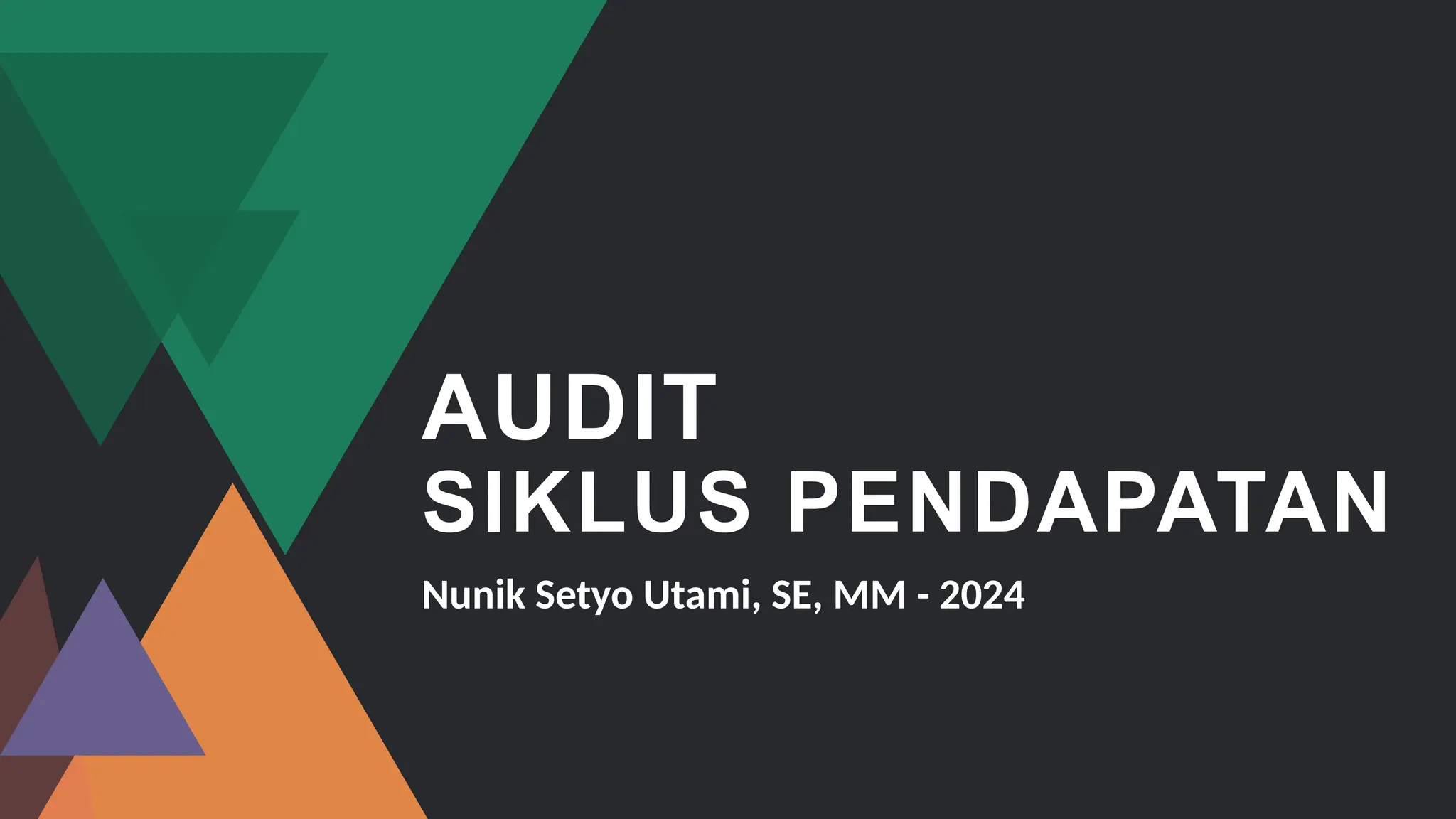 BAB 2 AUDIT SIKLUS PENDAPATAN - NUNIK SETYO.pptx