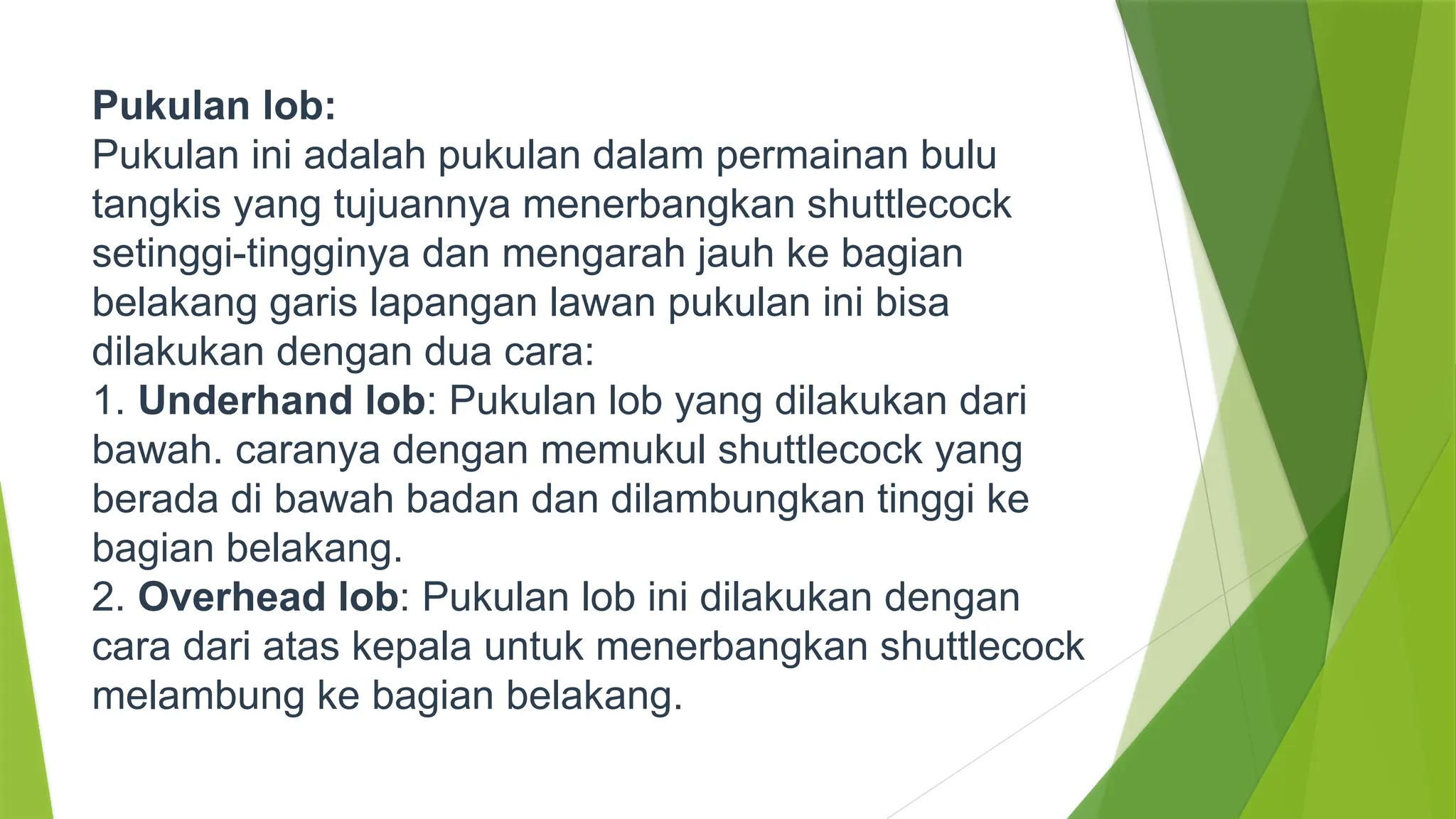 BAB 2 BULUTANGKIS.pptx kelas 10 dan lainnya | PPTX