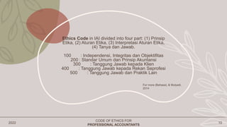 Bab 2 CODE OF ETHICS FOR PROFESSIONAL ACCOUNTANTS.pptx