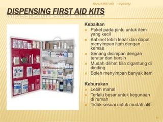 Bab 2 first aid | PPT