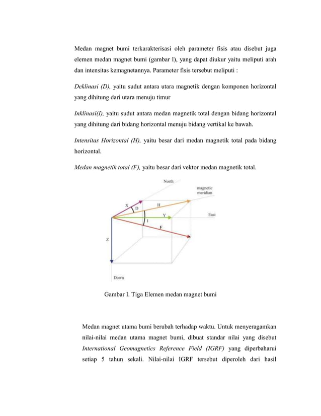 Bab 2 geomagnetik | DOCX