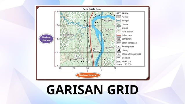 BAB 2 GEOGRAFI TINGKATAN 2 PETA TOPOGRAFI | PPTX