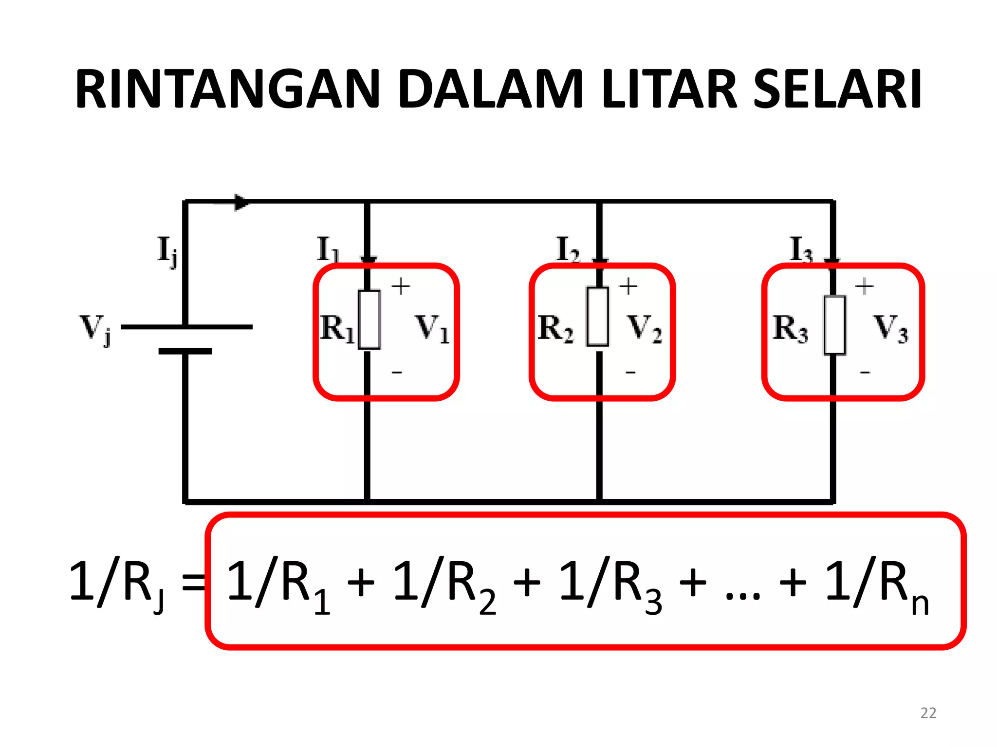 hukum asas litar elektrik | PPTX