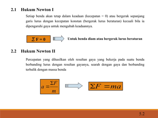 Bab 2 Hukum Newton Fisika kelas 8 SMP.ppt