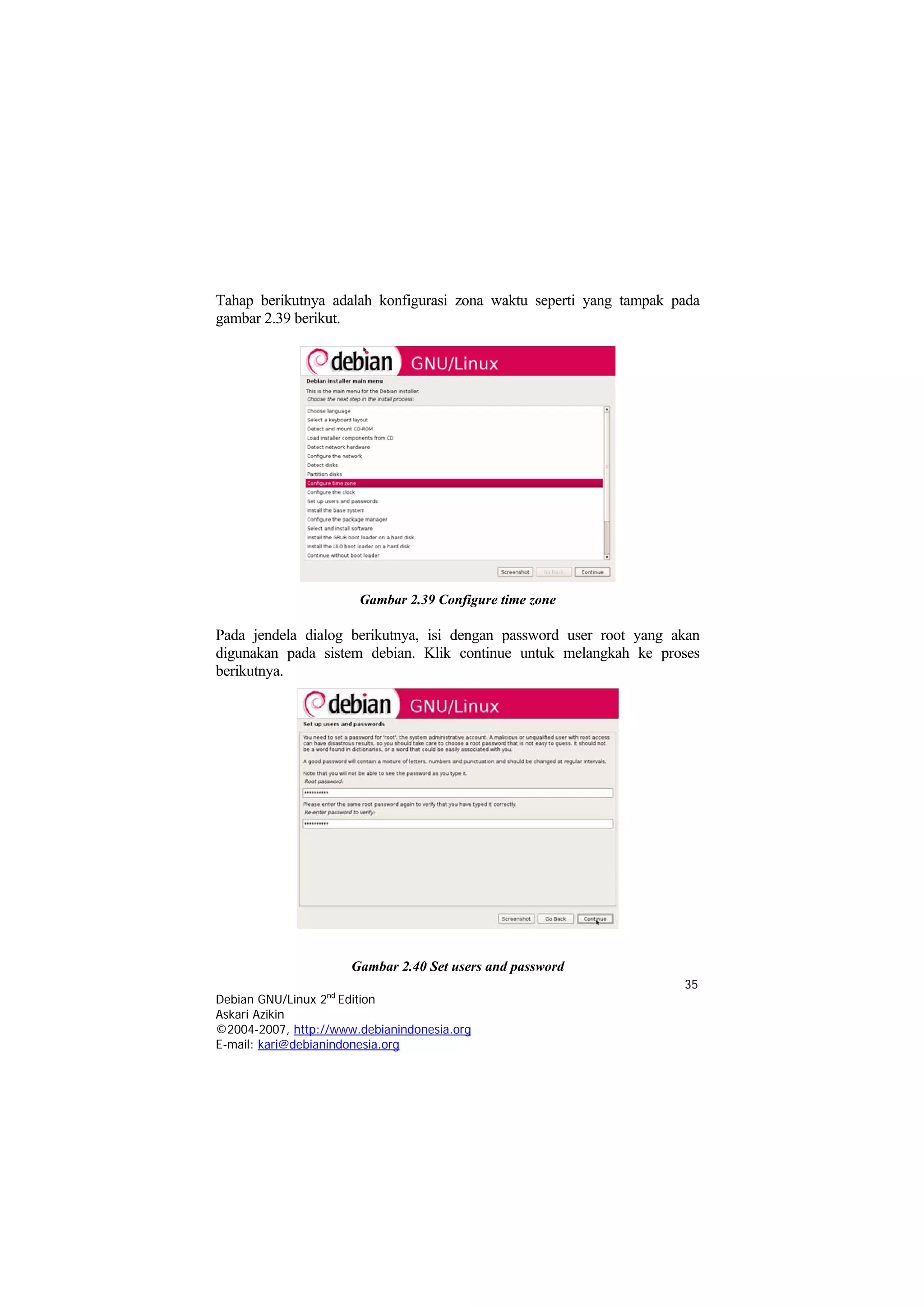 Bab 2 instalasi debian etch | PDF
