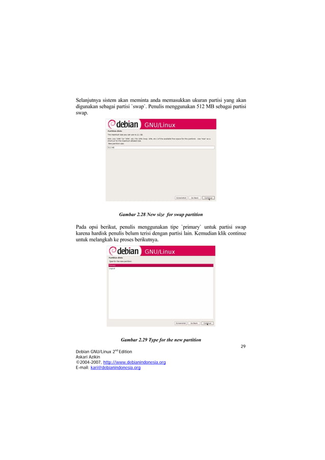 Bab 2 instalasi debian etch | PDF