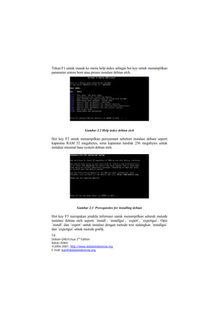 Bab 2 instalasi debian etch | PDF