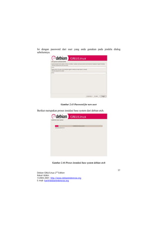 Bab 2 instalasi debian etch | PDF