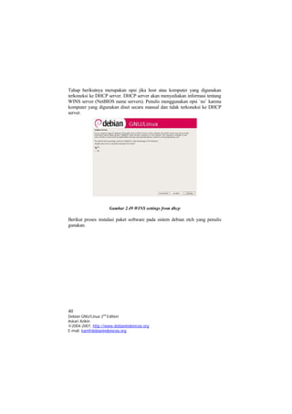 Bab 2 instalasi debian etch | PDF