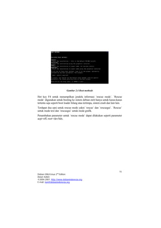 Bab 2 instalasi debian etch | PDF