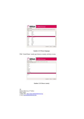Bab 2 instalasi debian etch | PDF