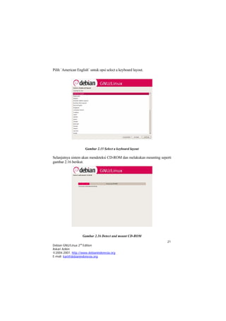 Bab 2 instalasi debian etch | PDF