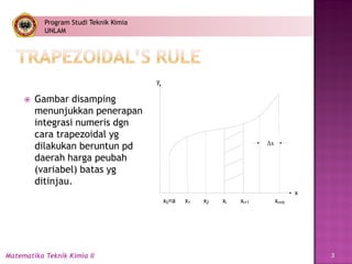 Bab 2 integrasi numerik-1 | PDF