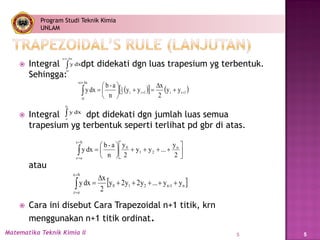 Bab 2 integrasi numerik-1 | PDF