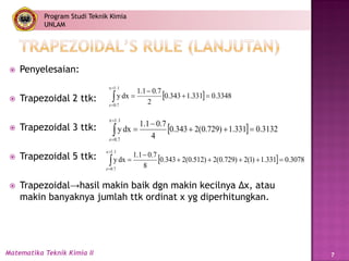 Bab 2 integrasi numerik-1 | PDF