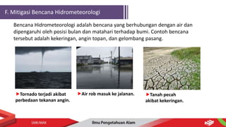 Bab 2 mitigasi bencana alam | PPTX