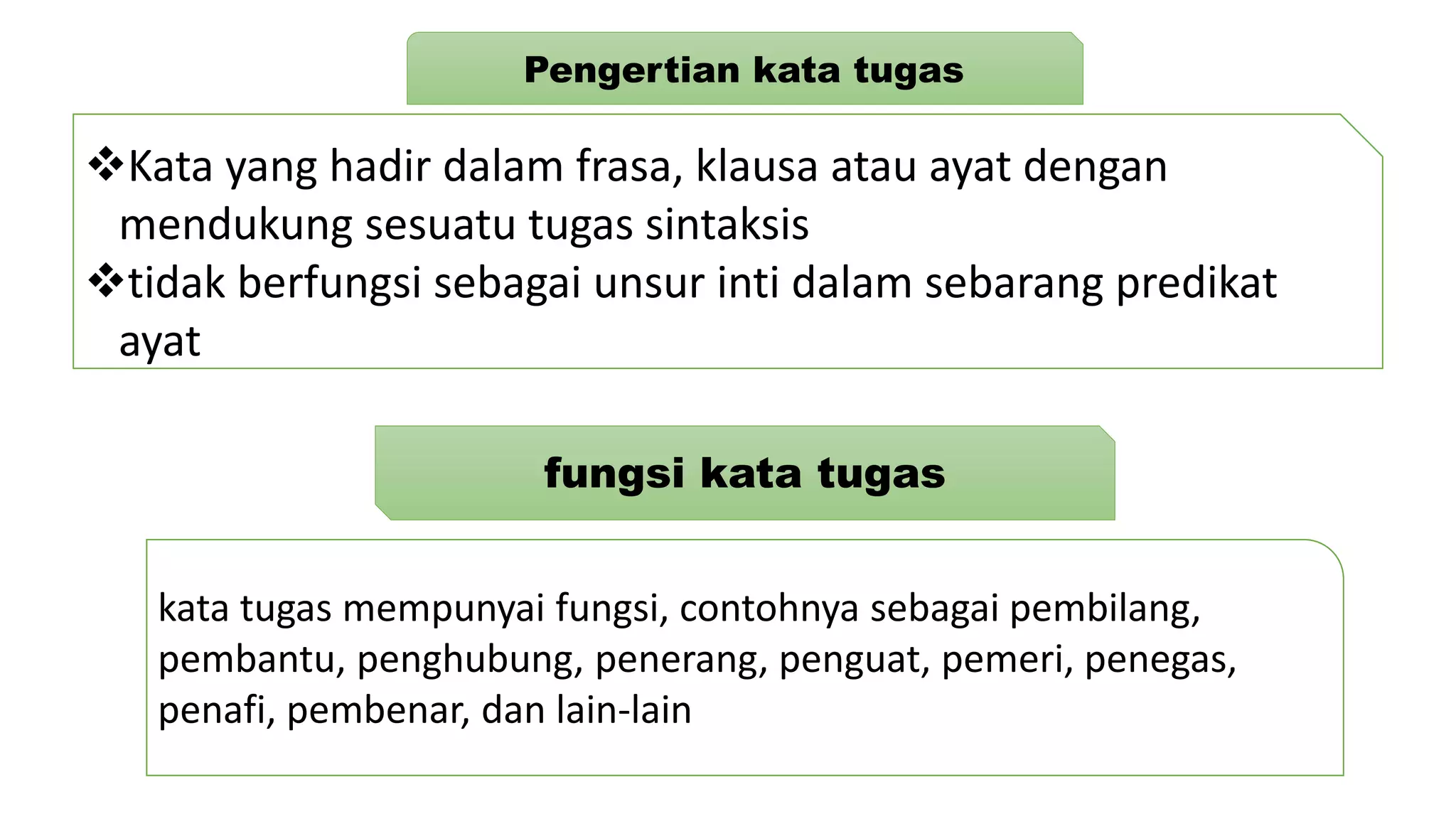 Bab 2 kata tugas | PPTX