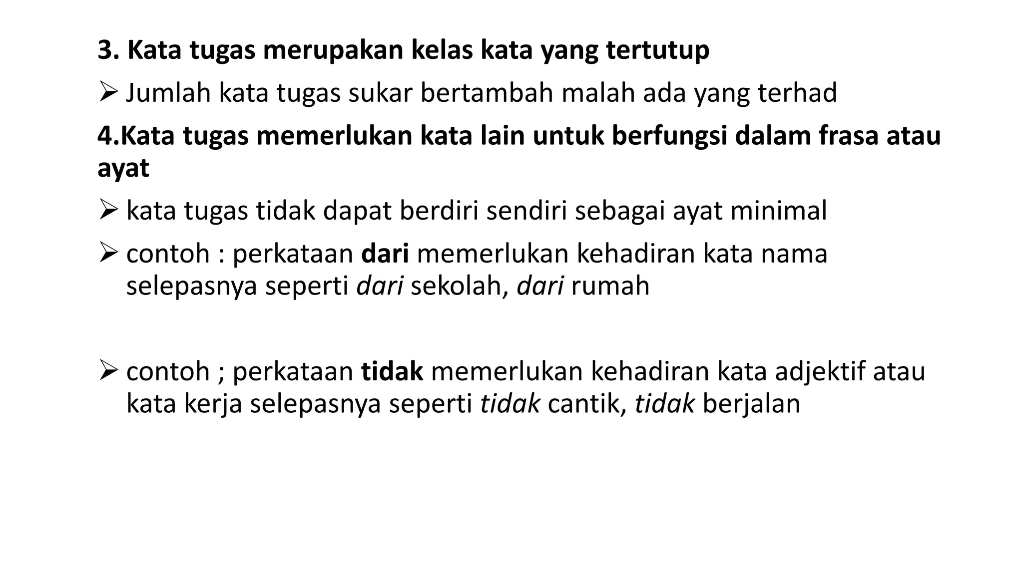 Bab 2 kata tugas | PPTX