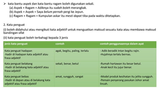 Bab 2 kata tugas | PPTX