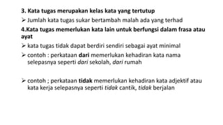 Bab 2 kata tugas | PPTX