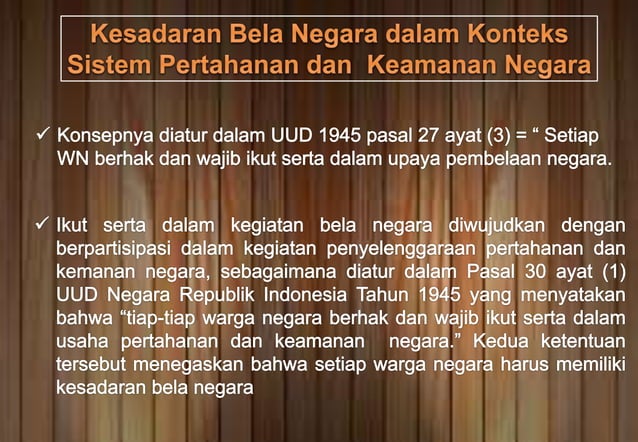 Ketentuan Uud Nri Tahun 1945 Dalam Kehidupan Berbangsa Dan Bernegara Ppt