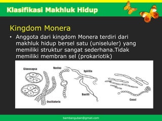 Bab 2 Klasifikasi Makhluk Hidup kelas 8 smp | PPT