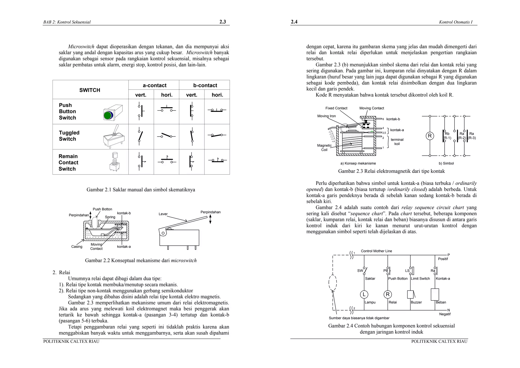 Bab 2 kontrol sekuensial PLC | PDF